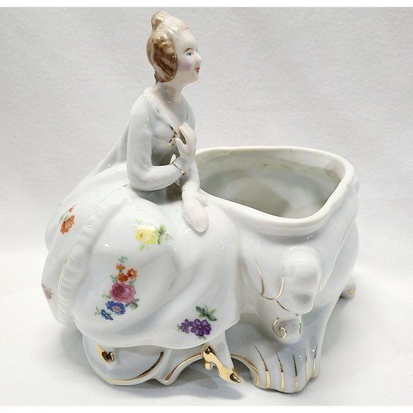 Unbranded | Accents | 94s Occupied Japan Rococo Style Planter Porcelain ...